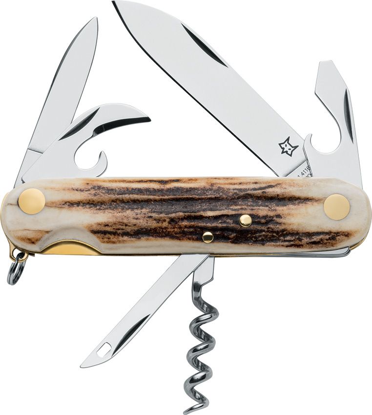 Fox Scout Folder Stag (2266CE) – Willey Knives