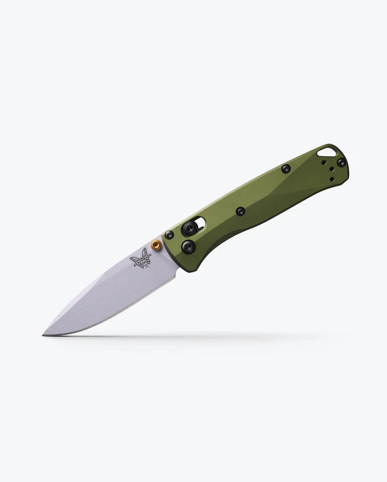 Benchmade Mini Bugout® AXIS® Lock Woodland Green Anodized Aluminum (53 ...