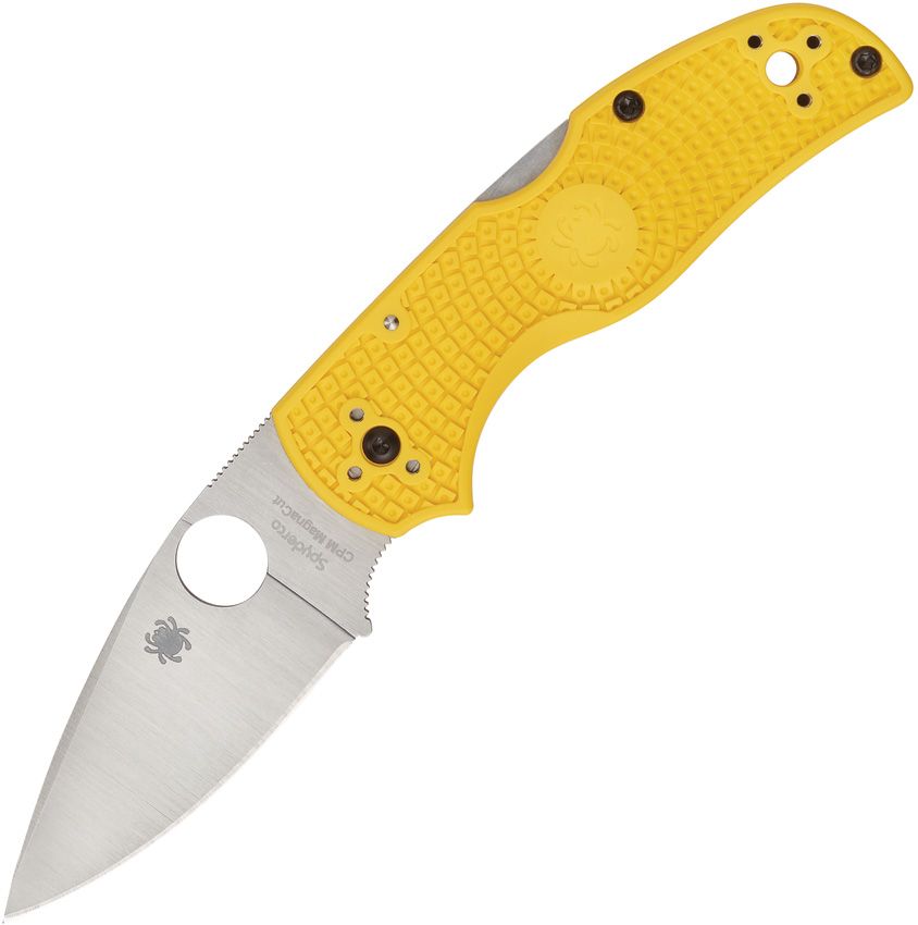 Spyderco Native 5 Salt® Magnacut, Yellow (C41PYL5) – Willey Knives