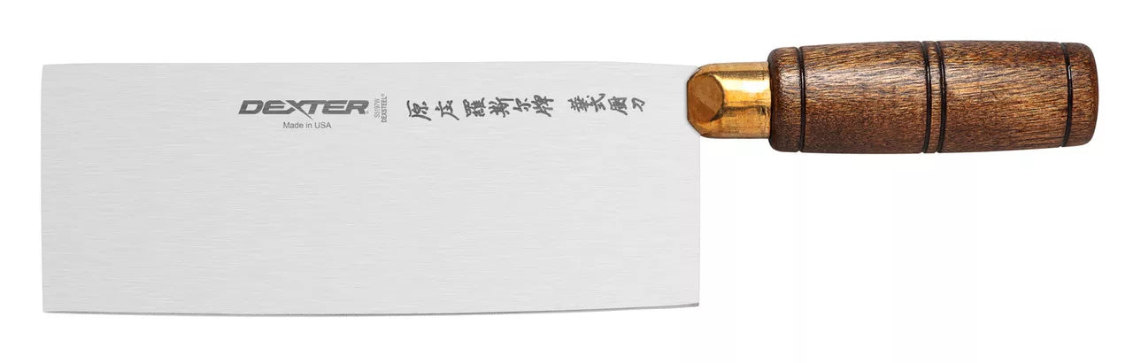 Dexter Traditional™ 7" x 2 3/4" Chinese Chef's Knife, Wood Handle (081 ...