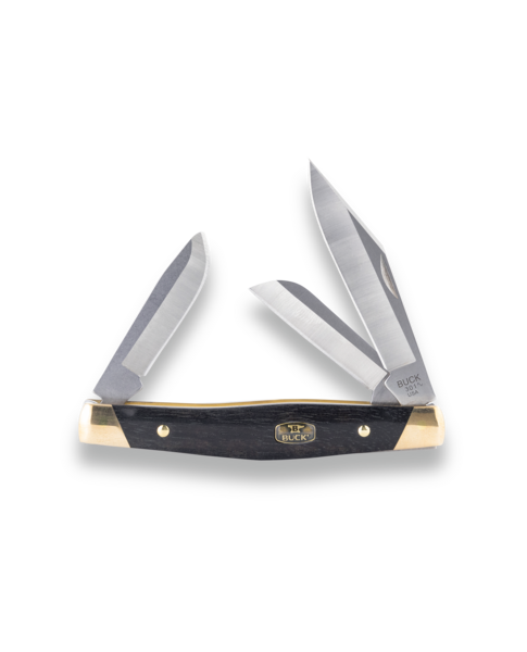Buck® 301 Stockman® Ebony Wood (0301BRS2) – Willey Knives