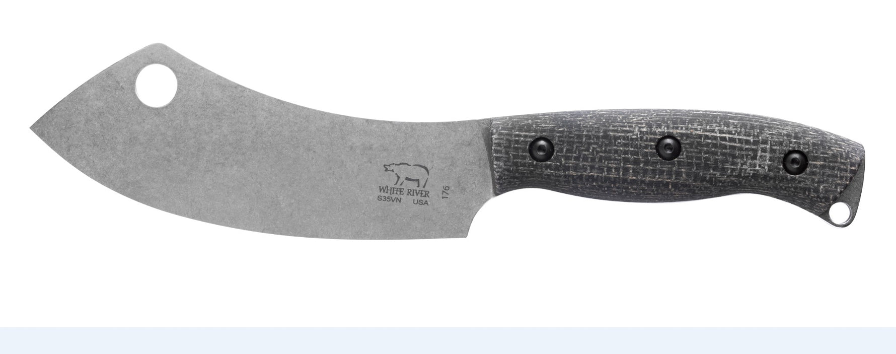 Willey Knives White River Camp Cleaver™ WRCC55-BBL